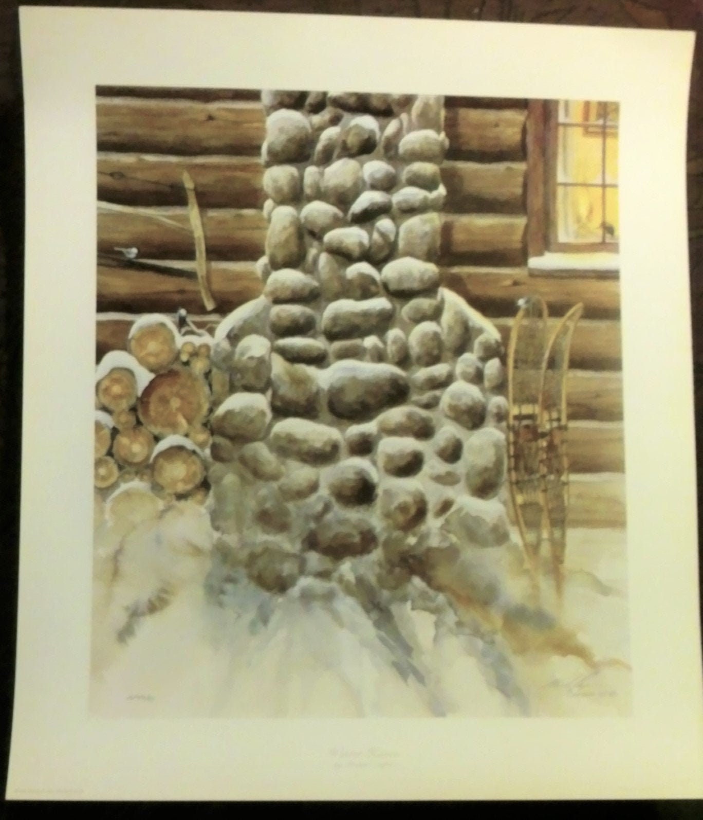 Winter Haven -signed, Limited Edition Lithograph, Mike Casper - Etsy