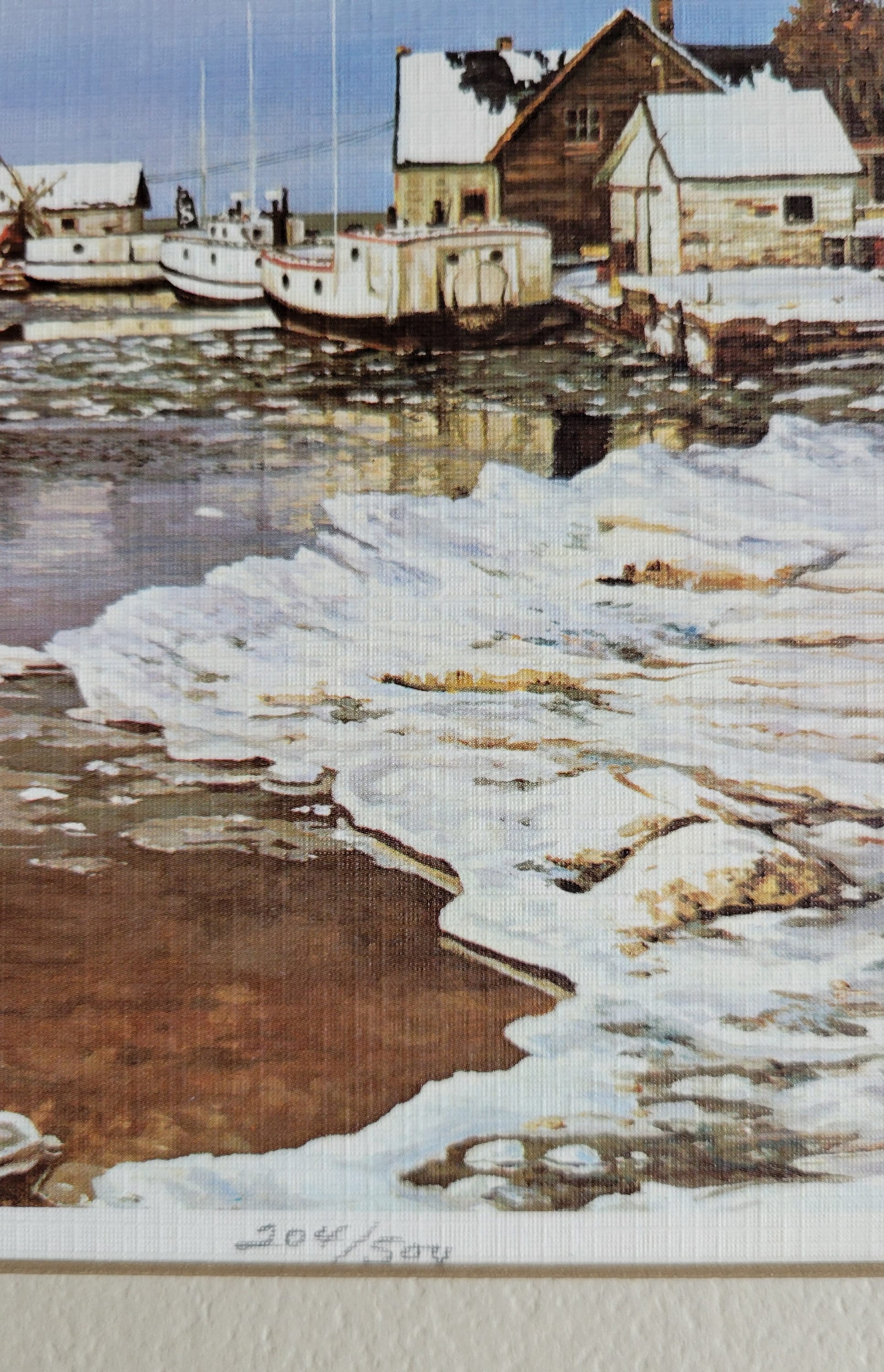 Gill's Rock Signed, Limited Edition Lithograph, Brigitte Kozma - Etsy