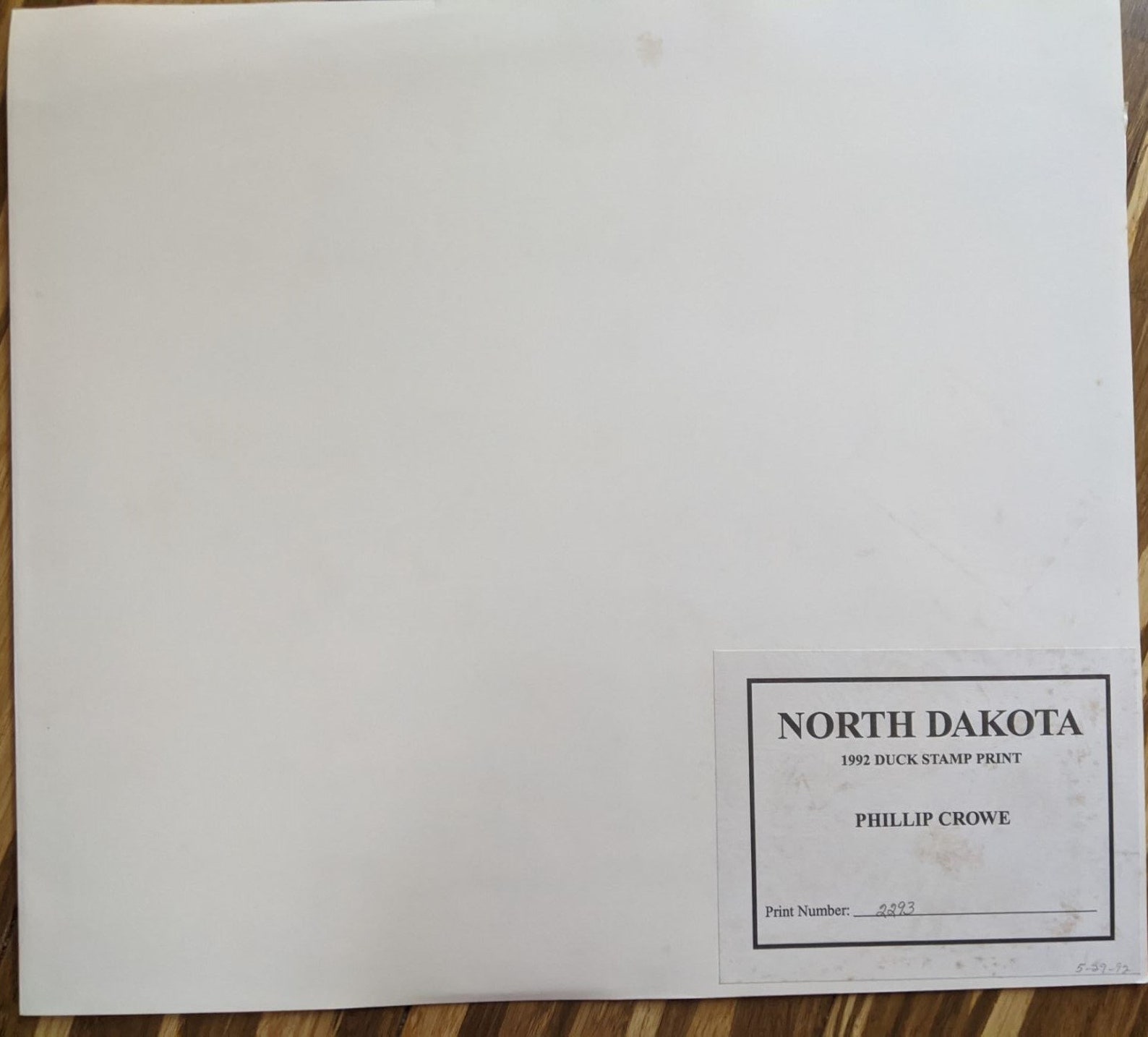 Blue Winged Teal Signed, Limited Edition Lithograph, With Stamp ...