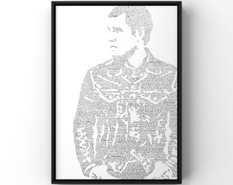 Brian Fallon Lyric Print Red Lights Lyric Poster Brian - Etsy