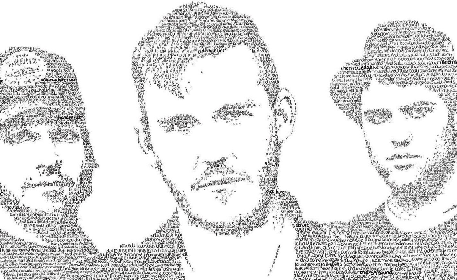 The Gaslight Anthem Handwritten Lyric Poster // 59 Sound Album - Etsy