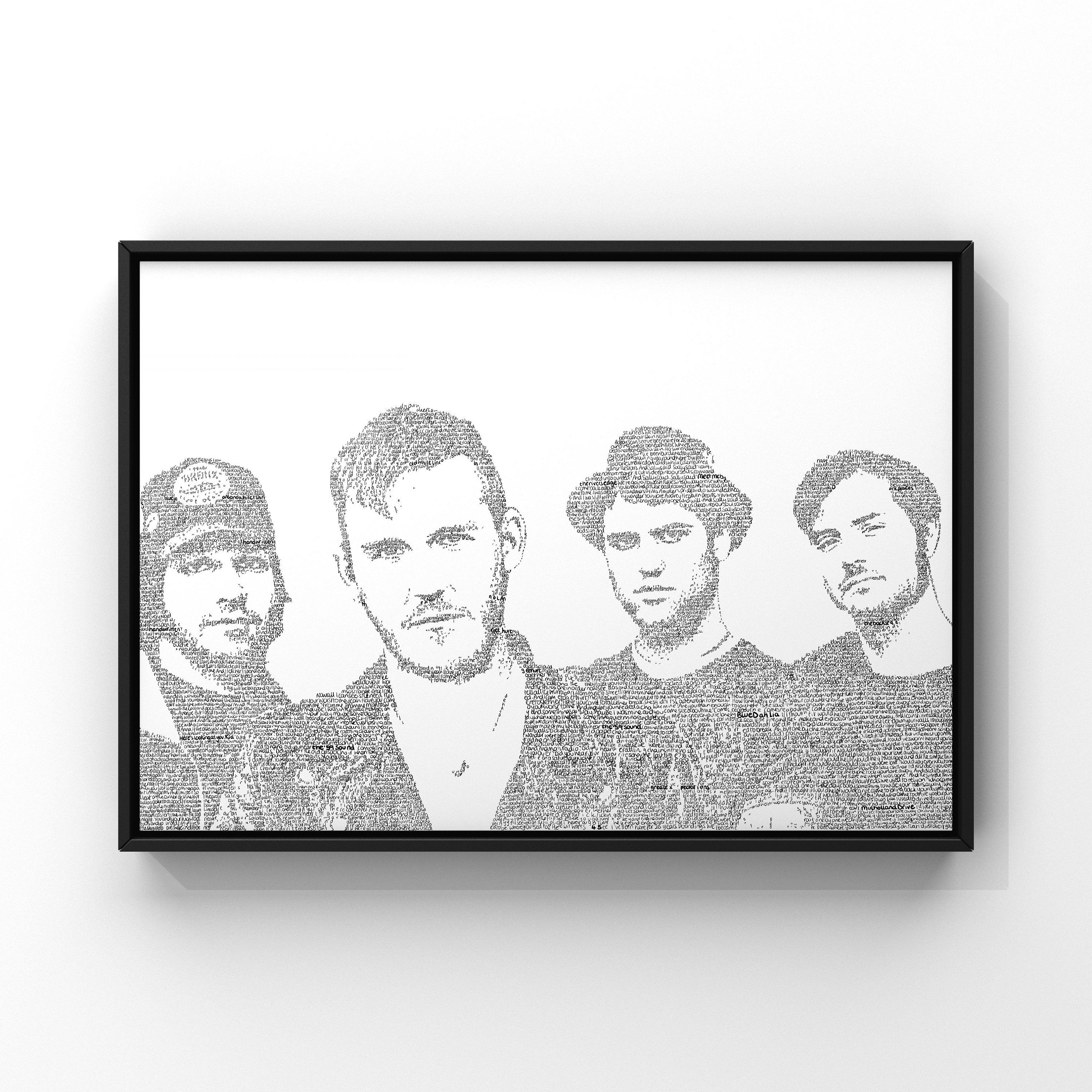 The Gaslight Anthem Handwritten Lyric Poster // 59 Sound Album - Etsy