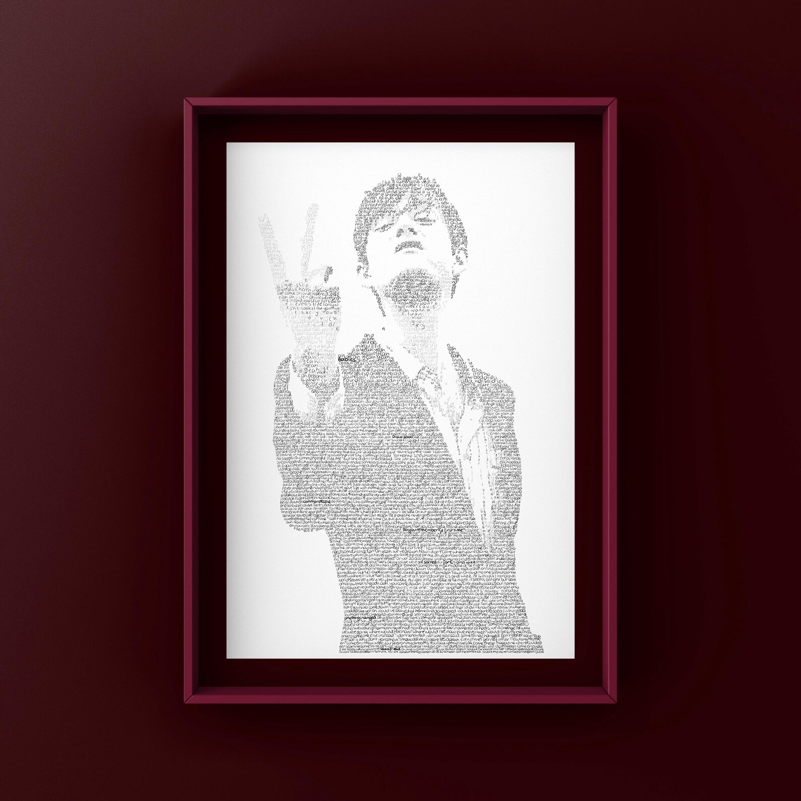 Jarvis Cocker Handwritten Song Print Pulp Wall Poster Britpop Home ...