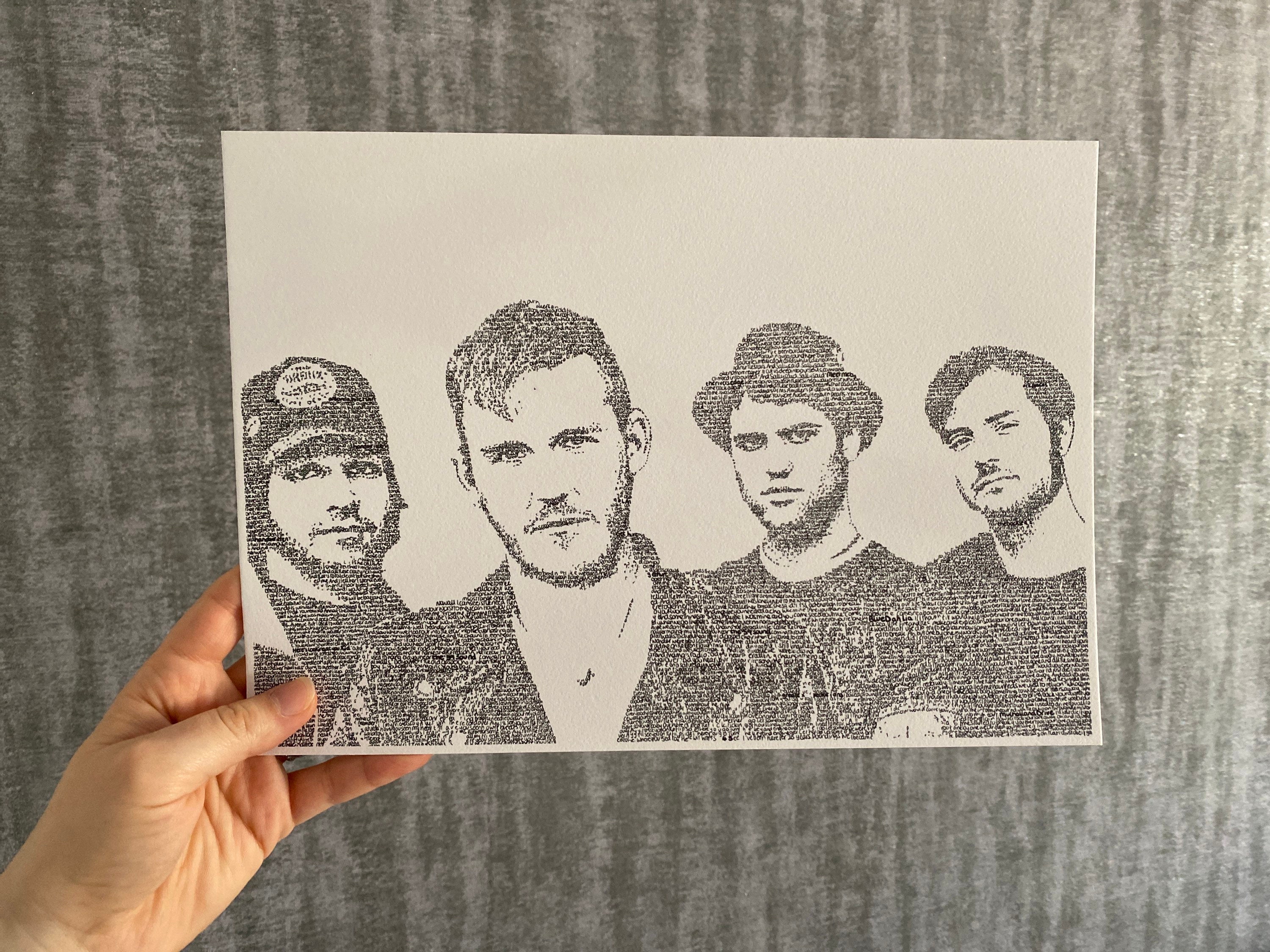 The Gaslight Anthem Handwritten Lyric Poster // 59 Sound Album - Etsy