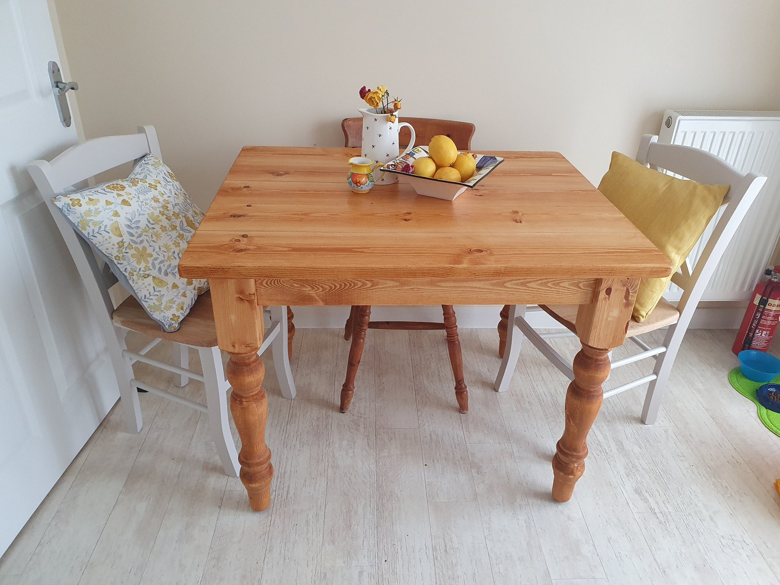 Rustic Farmhouse Dining Table - Custom Size Kitchen Table - Handmade - Etsy