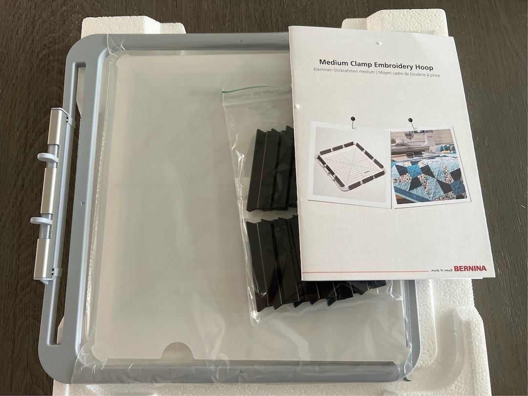 Bernina Medium Clamp Embroidery Hoop - 8.5x8.5 Inches - Etsy