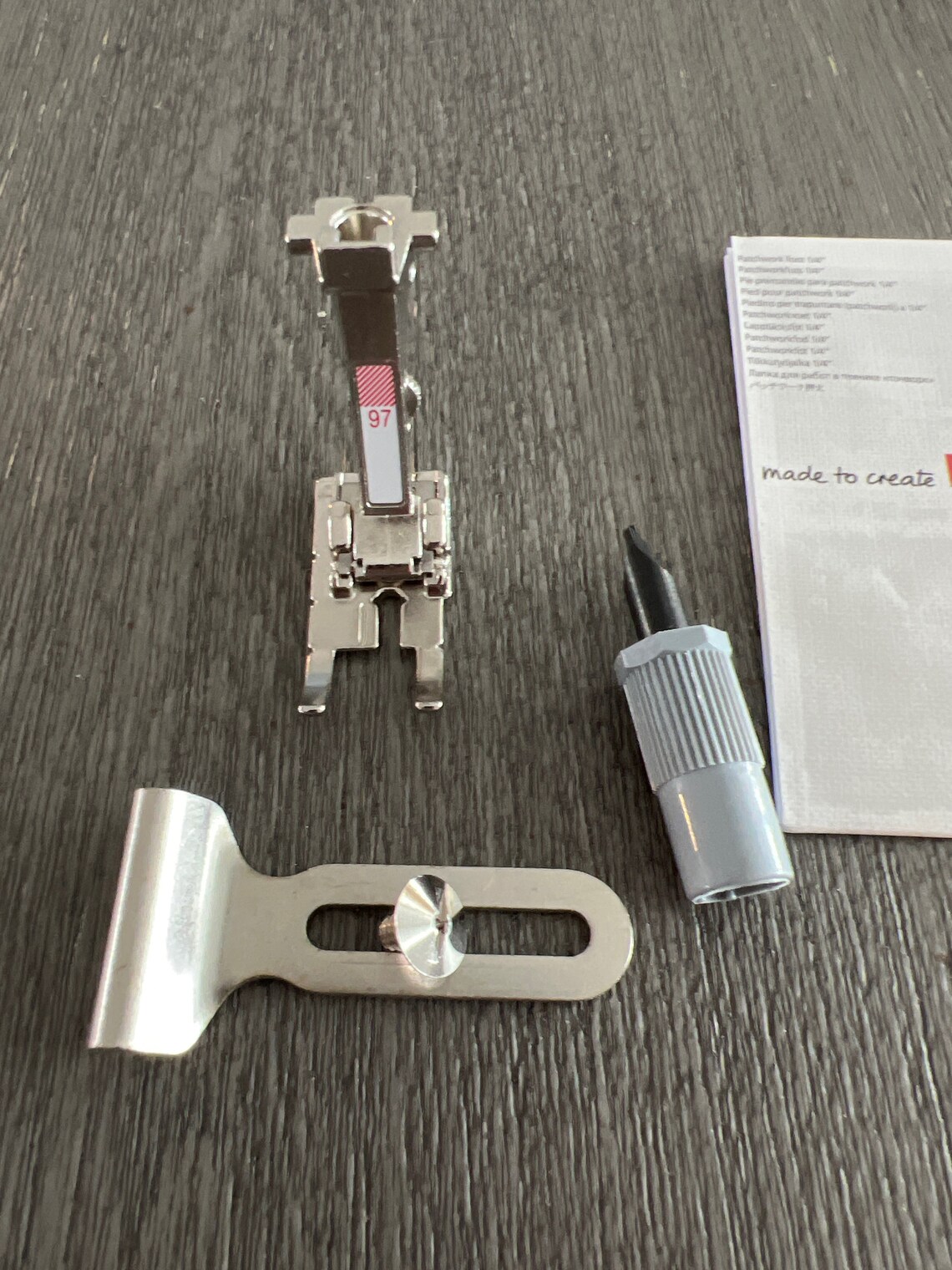 Bernina 97 Patchwork Foot With Guide - Etsy