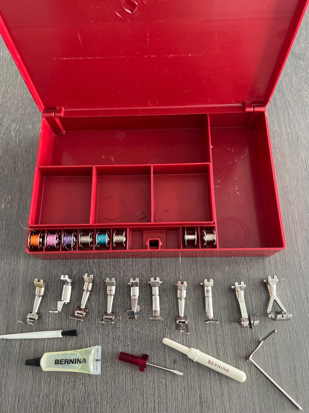 Bernina Presser Feet and Box for Record 830 and 930 Sewing Machines. - Etsy