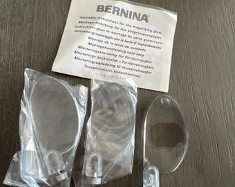 BERNINA Magnifying Glass Lens 3pc Set 1.25x/1.5x and 2x for New Models ...