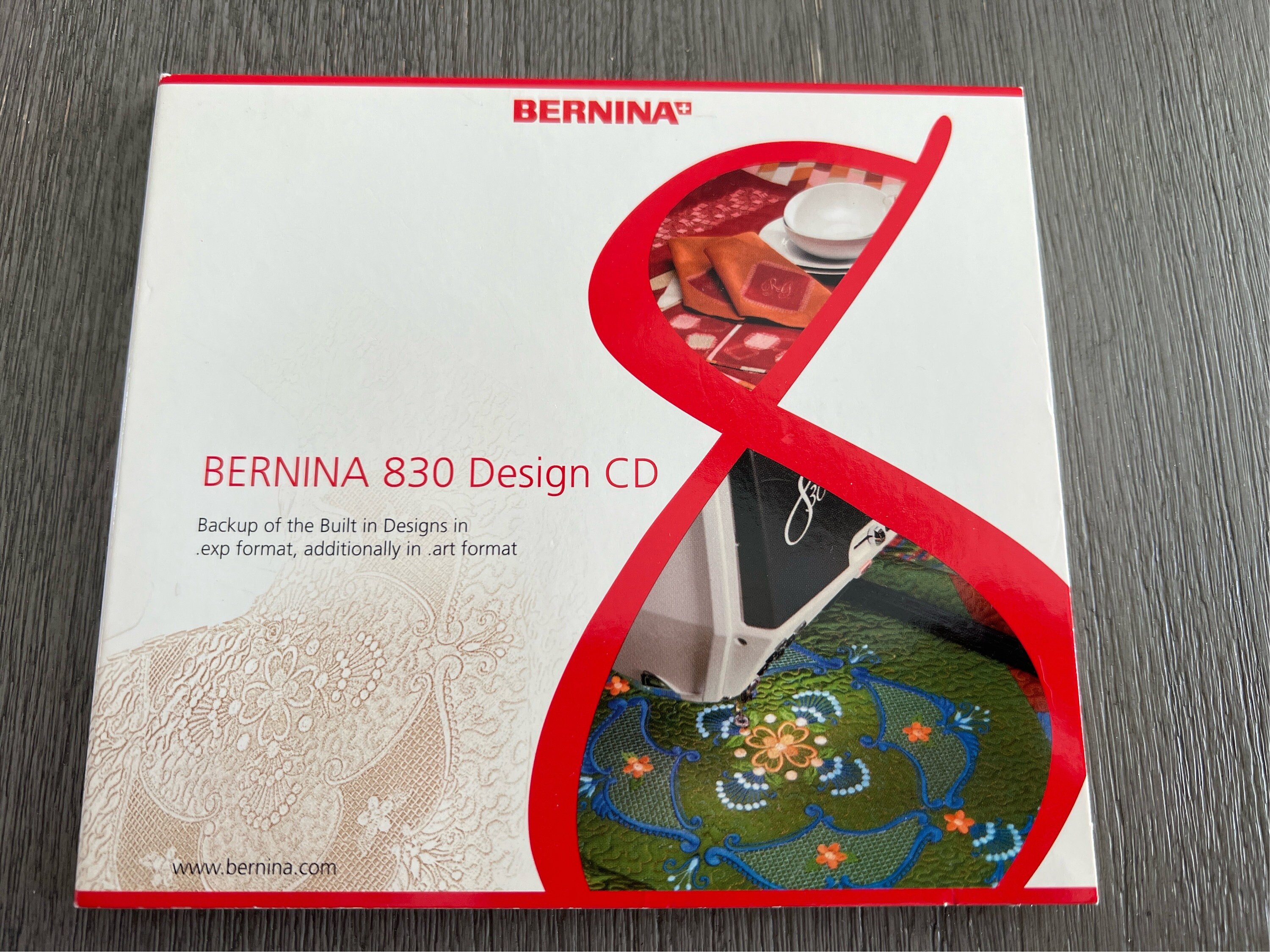 Bernina 830 Embroidery Design CD - Etsy