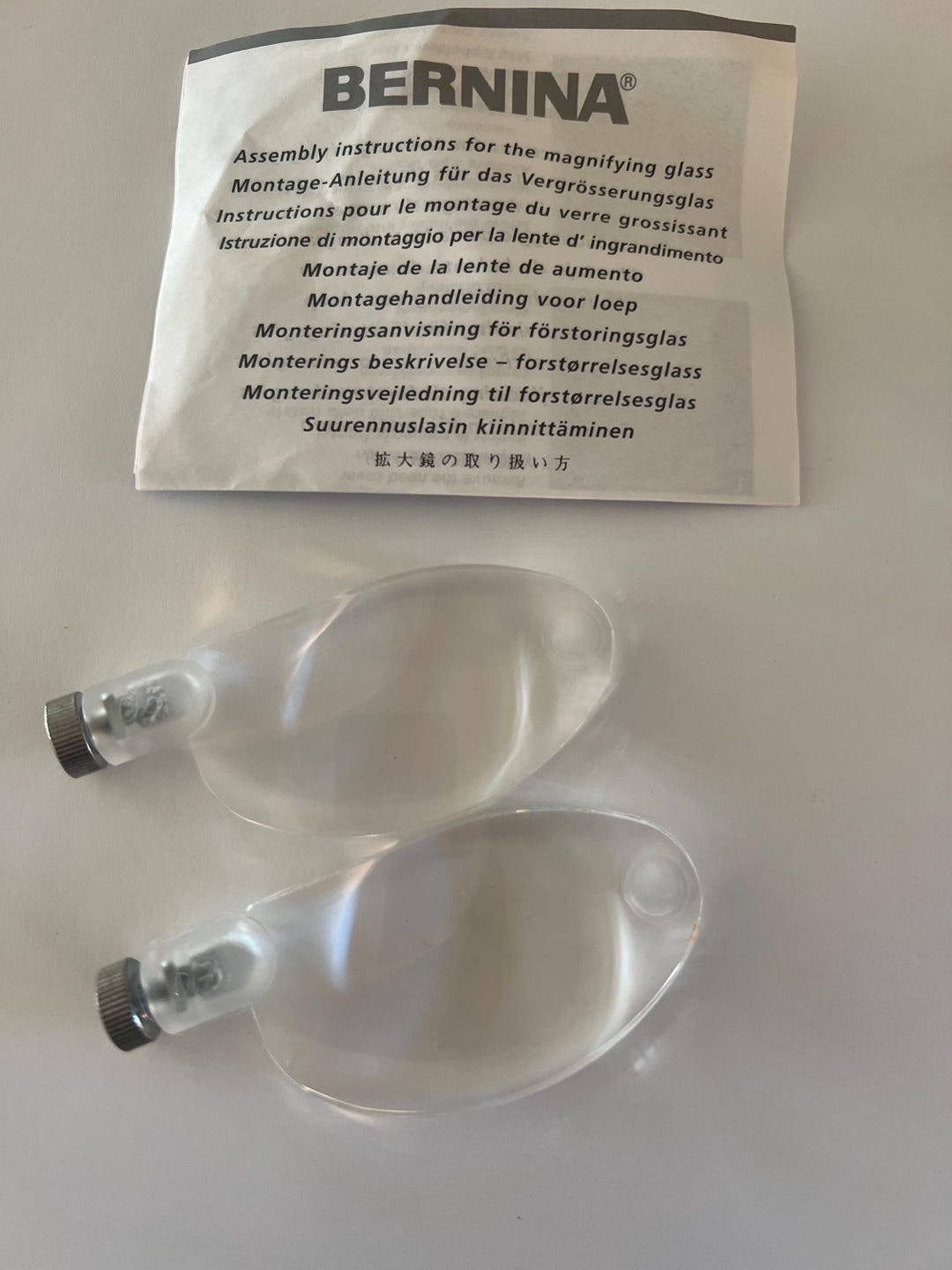 Bernina Magnifying Glass Lens Set of 2 - Etsy