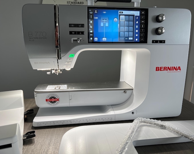 Bernina B 770 QE Plus Sewing, Quilting and Embroidery Machine - Etsy