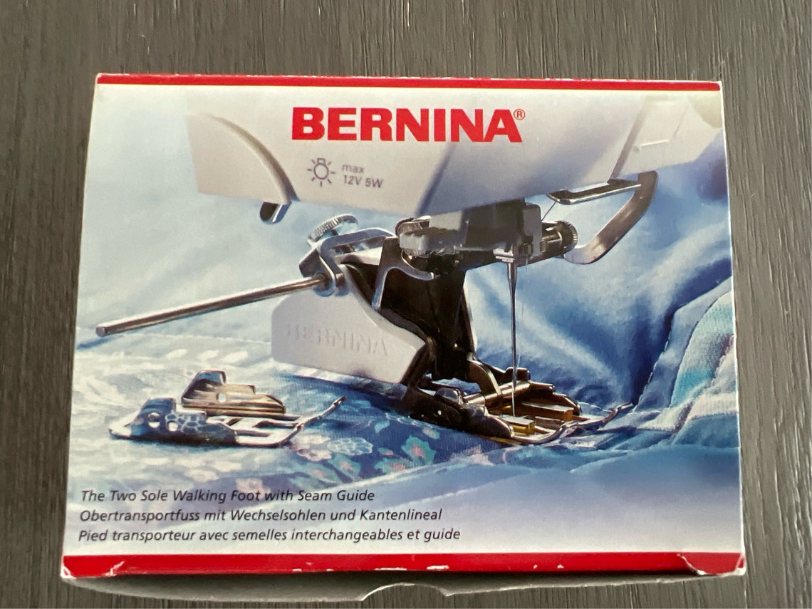 Bernina Two Sole Walking Foot With Seam Guides - Etsy