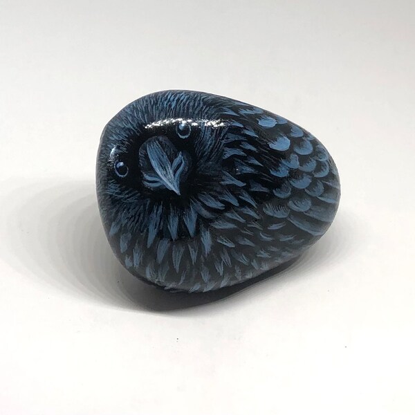 Halloween Raven Figurine - Etsy