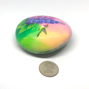 Hummingbird Painted Rocks for Gifts, Mothers Day Gift, Unique Bird ...