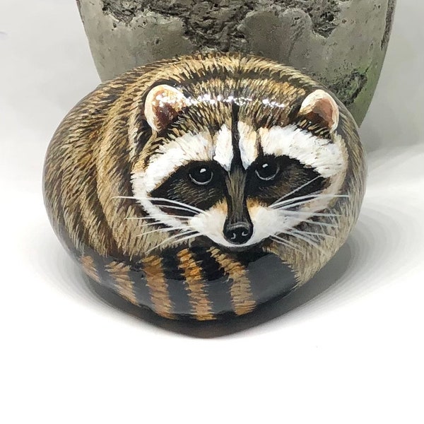 Painted Animal Rock - Etsy