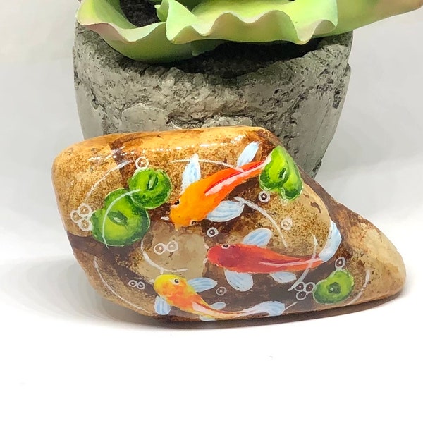 Fish Painted Rocks - Etsy