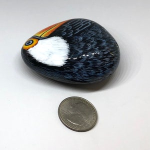 Another Small Toucan Painted Rocks, Unique Painted Stone Gifts for ...