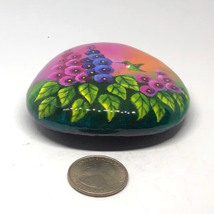 Hummingbird Painted Rocks for Gifts Mothers Day Gift Unique - Etsy