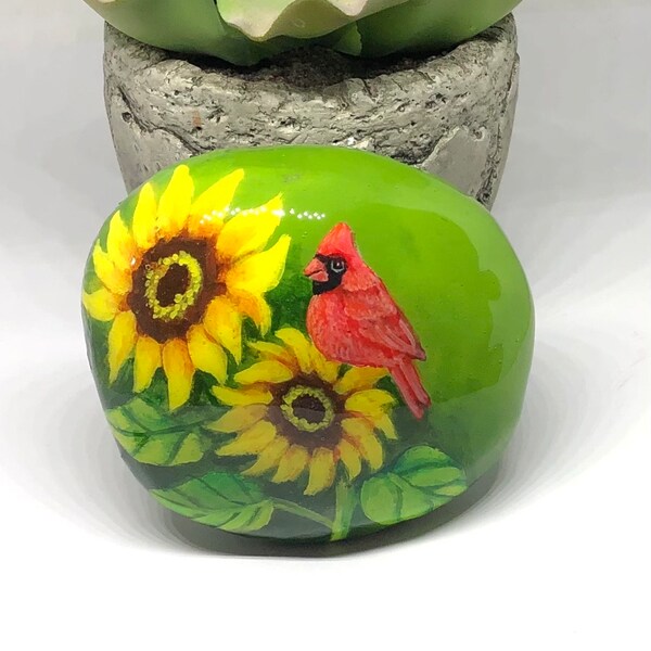 Crab Painted Rock - Etsy