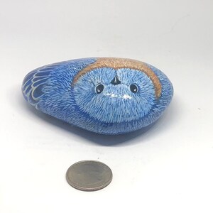 Eastern Bluebird Painted Rock, Unique Painted Stone Gifts for Her ...