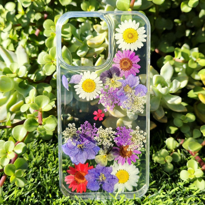 Pressed Flower Phone Case - Etsy
