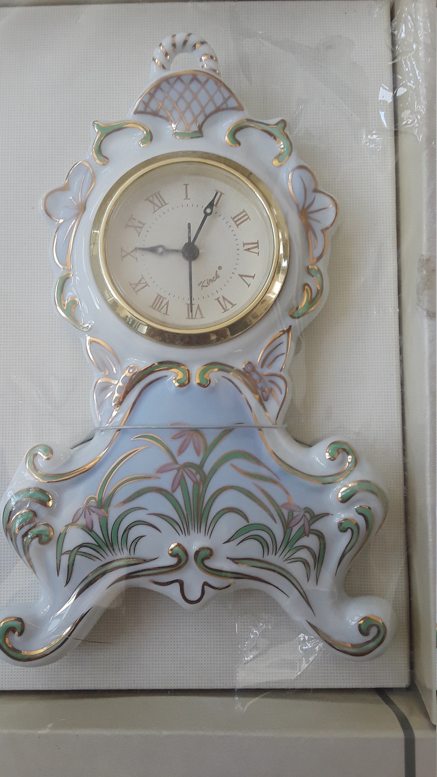 Vintage Kirch Clock and Matching Picture Frame - Etsy New Zealand