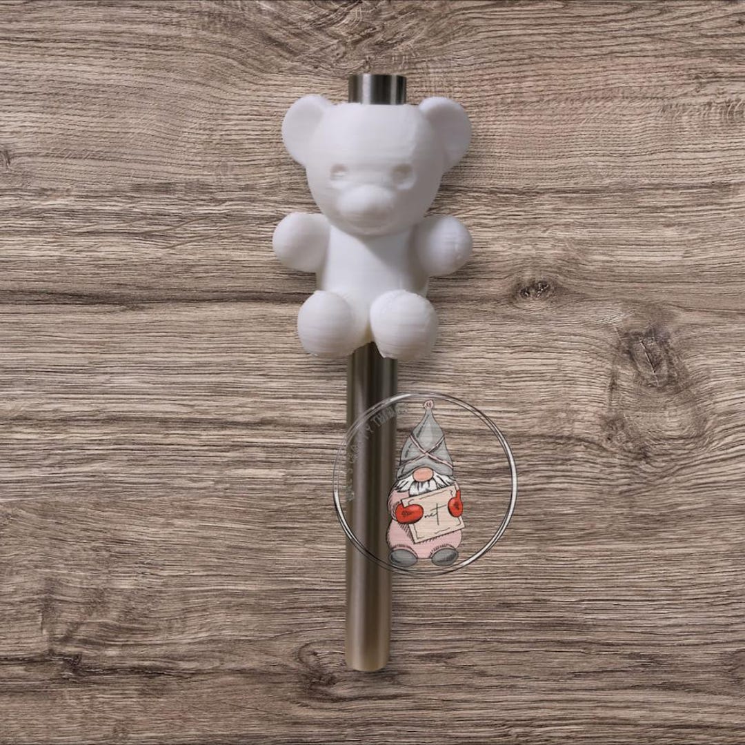 3D Printed Element - Bear Pen Pal Pen Sleeve - Etsy