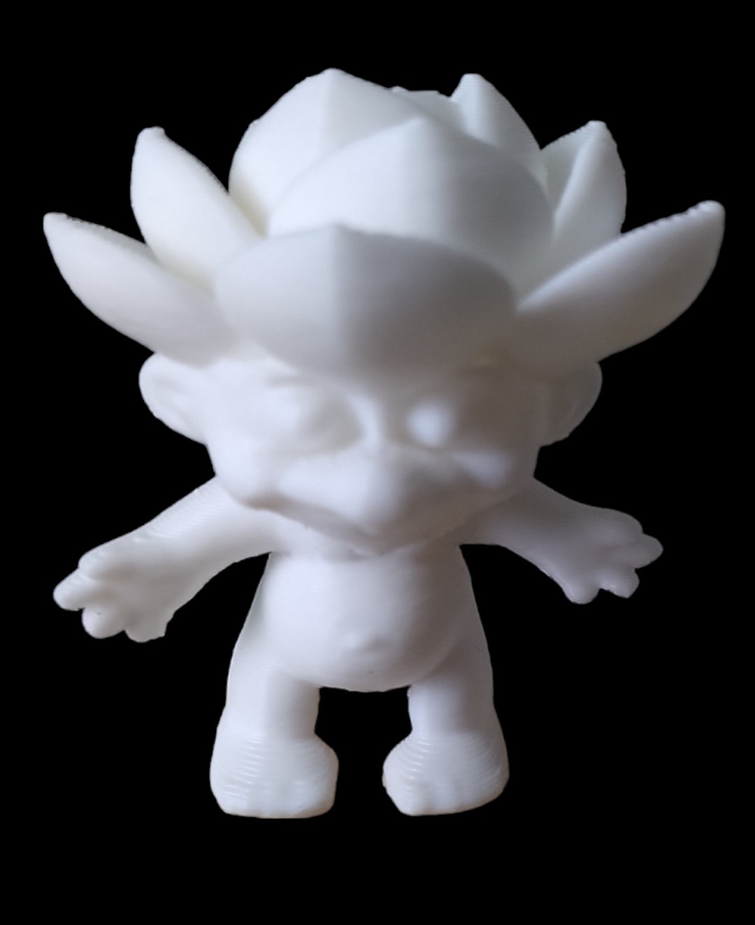 3D Printed Element Succulent Troll Doll Pen Pal - Etsy