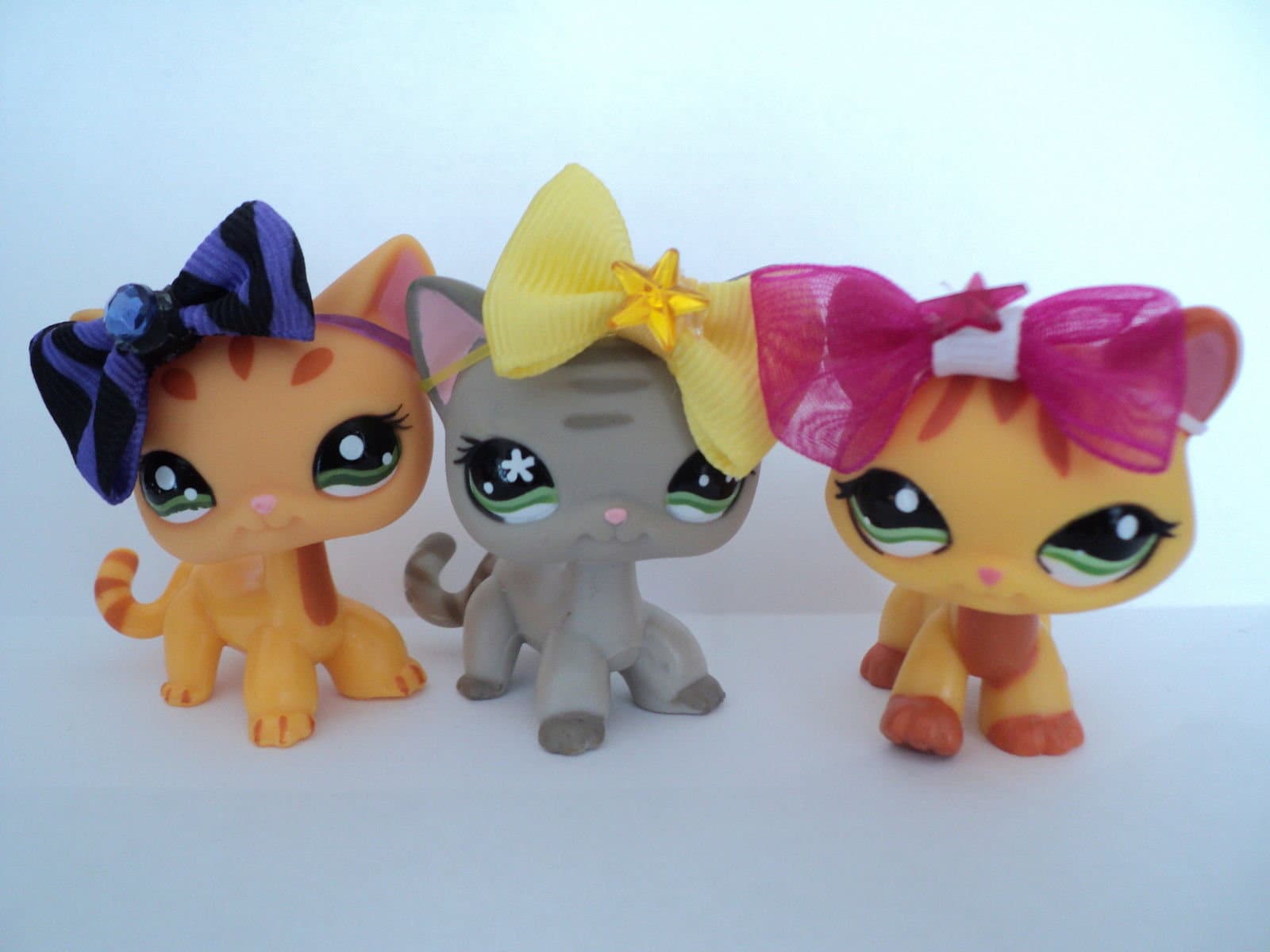 NEW Handmade Littlest Pet Shop LPS 10 Bows W/Stone Accessories | Etsy