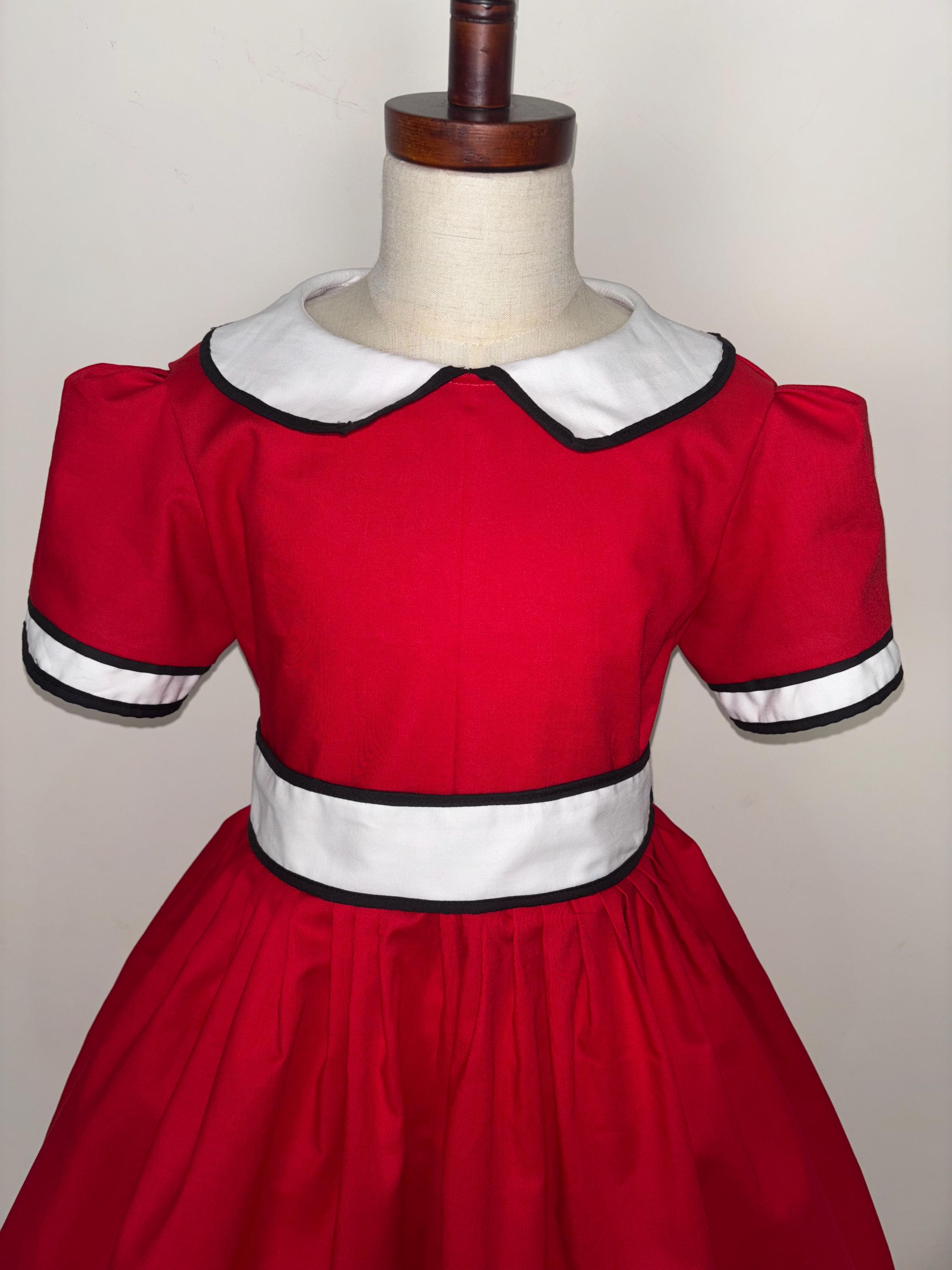 New Version Movie Little Orphan Annie Red Costume Dress 4 Halloween ...