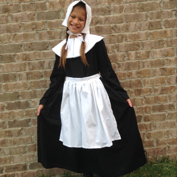 Pilgrim Costume - Etsy