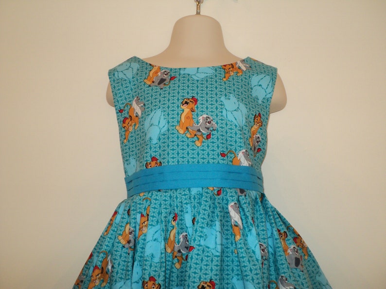 NEW Handmade Disney Lion King Simba Blue Dress Custom Size - Etsy