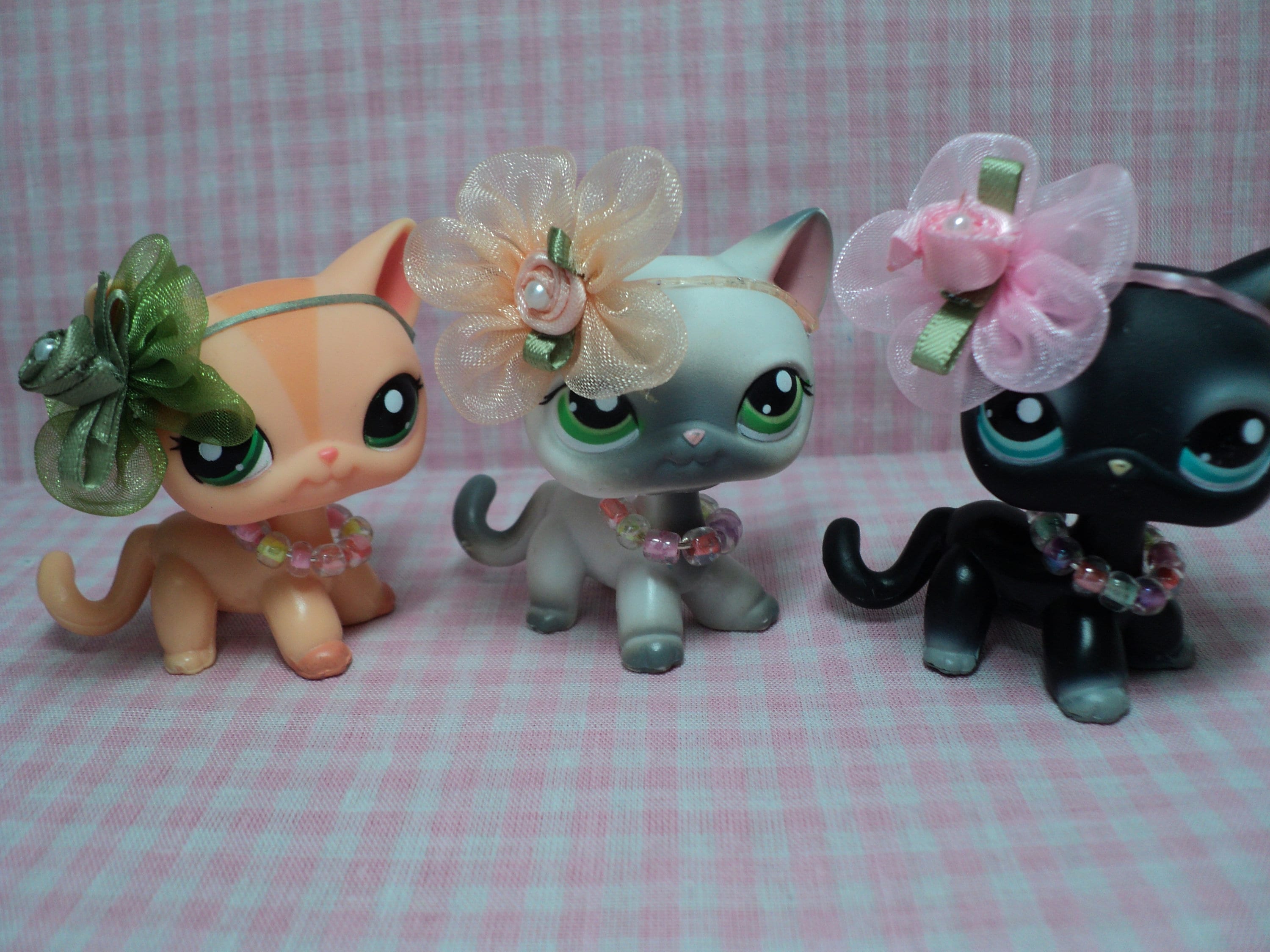 NEW Handmade Littlest Pet Shop LPS 12pc Bows With Pearls/ | Etsy