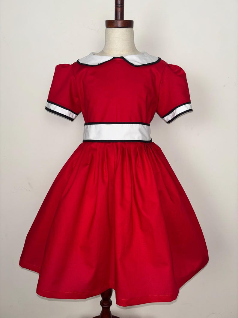 New Version Movie Little Orphan Annie Red Costume Girl Dress 4 ...