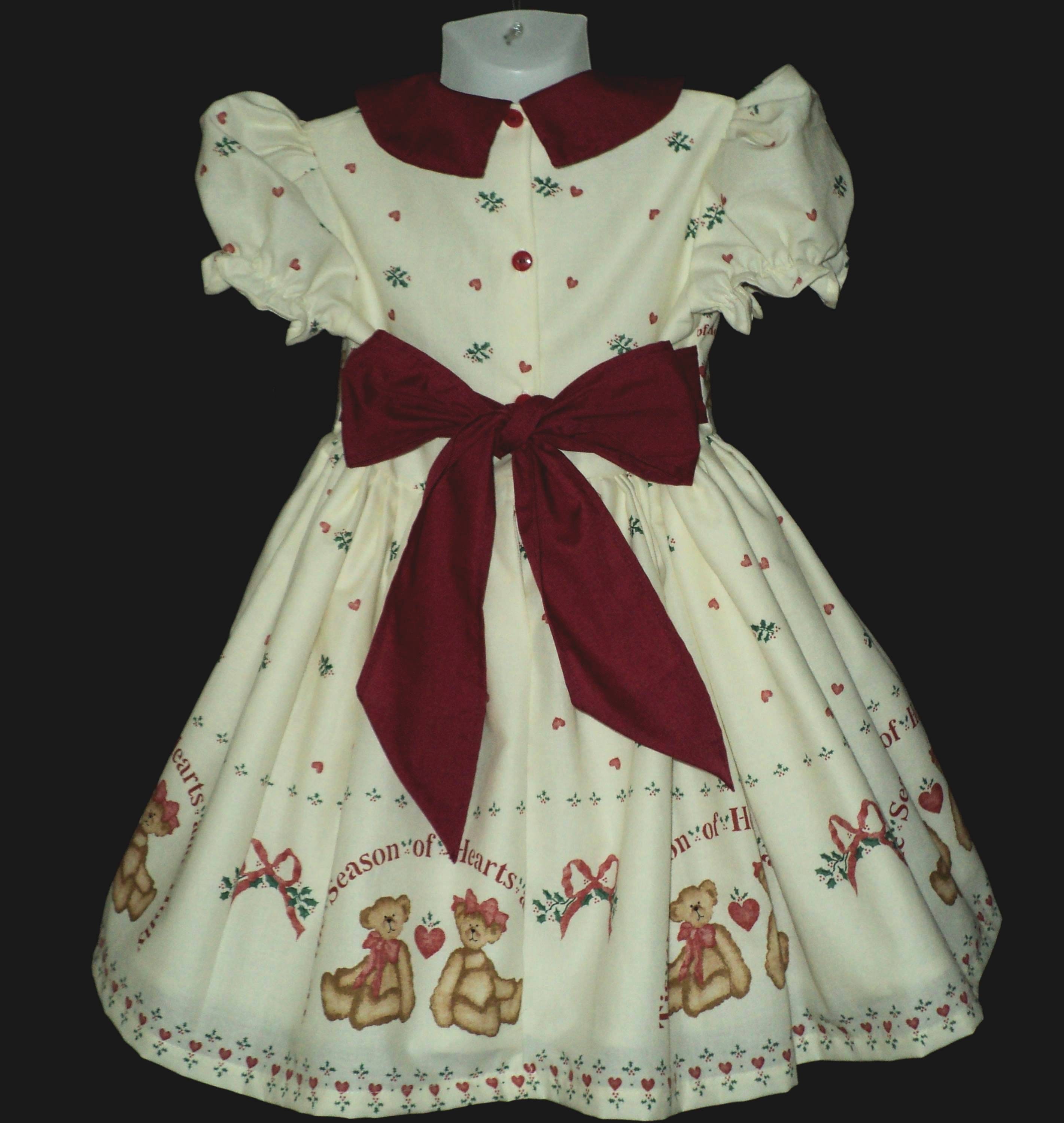 NEW Handmade Daisy Kingdom Tis the Season Christmas Dress | Etsy