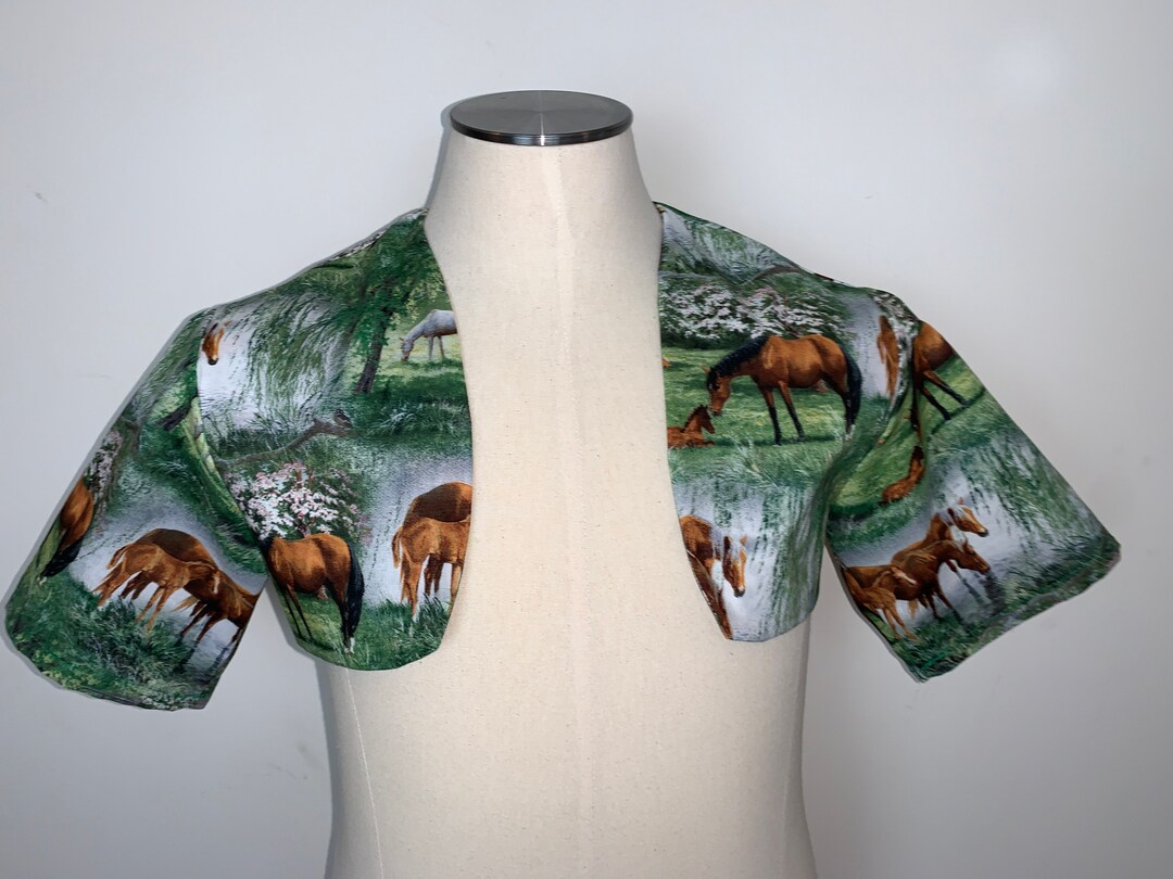NEW Handmade Woman Bolero Custom Size Any Fabric You Choose - Etsy