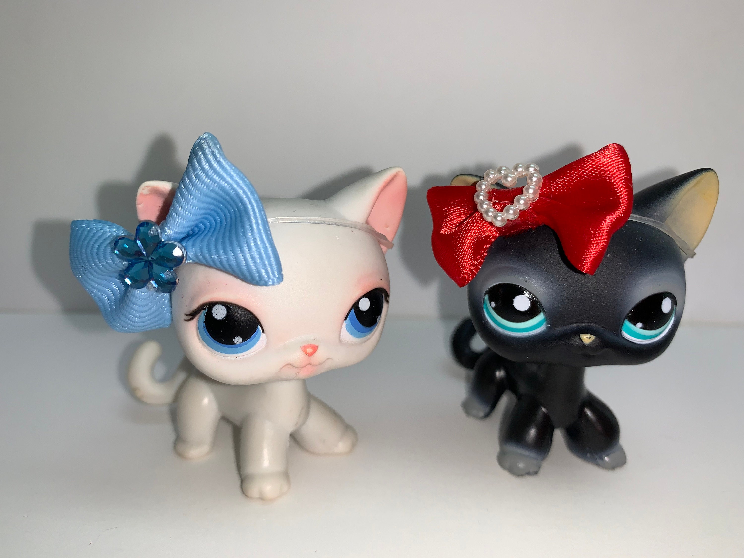 NEW Handmade Littlest Pet Shop LPS 10 Bows W/Stone Accessories | Etsy