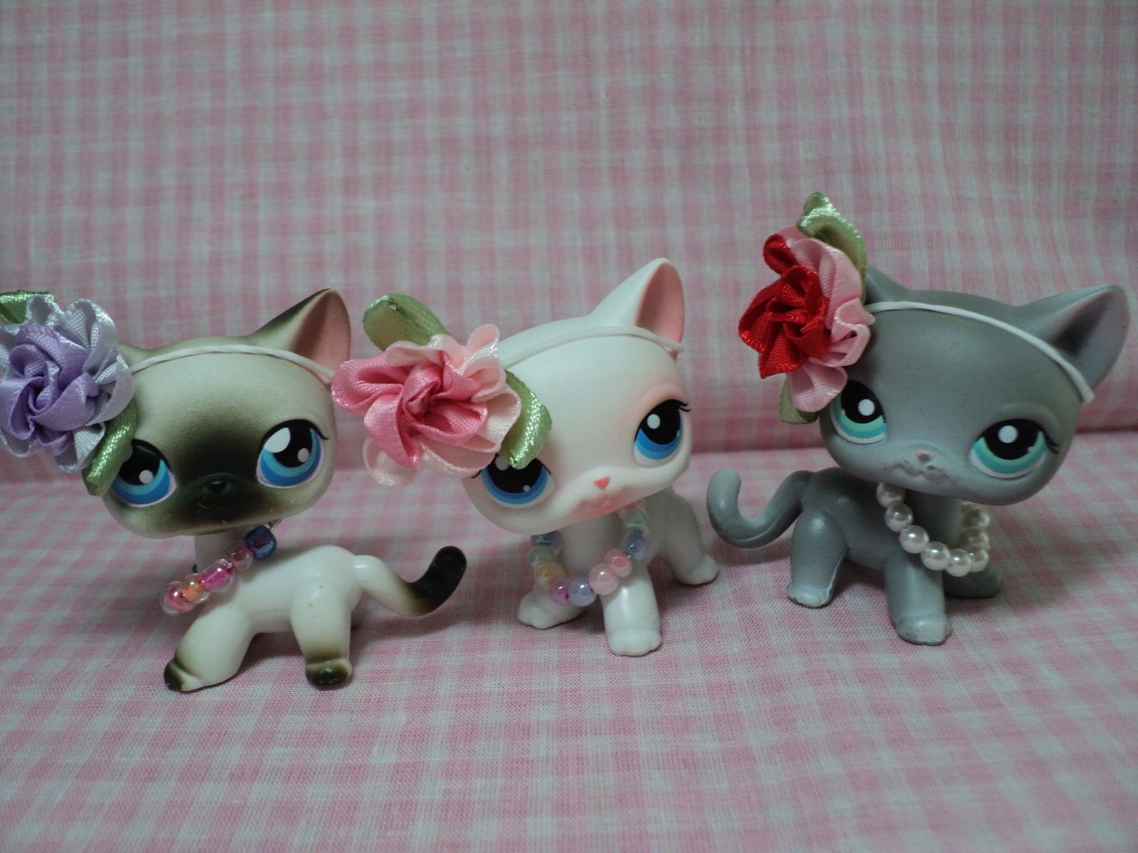 NEW Handmade Littlest Pet Shop LPS 10pc 5 Bows 5 Collars - Etsy