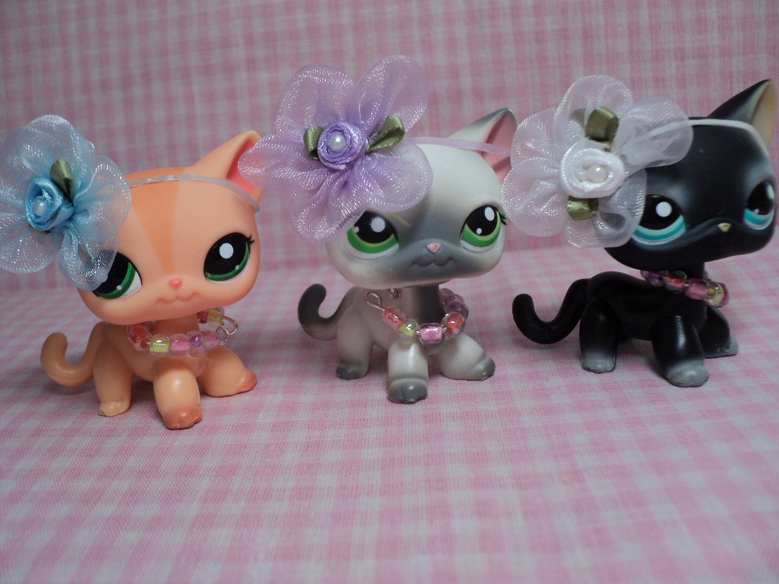 NEW Handmade Littlest Pet Shop LPS 12pc Bows With Pearls/ | Etsy