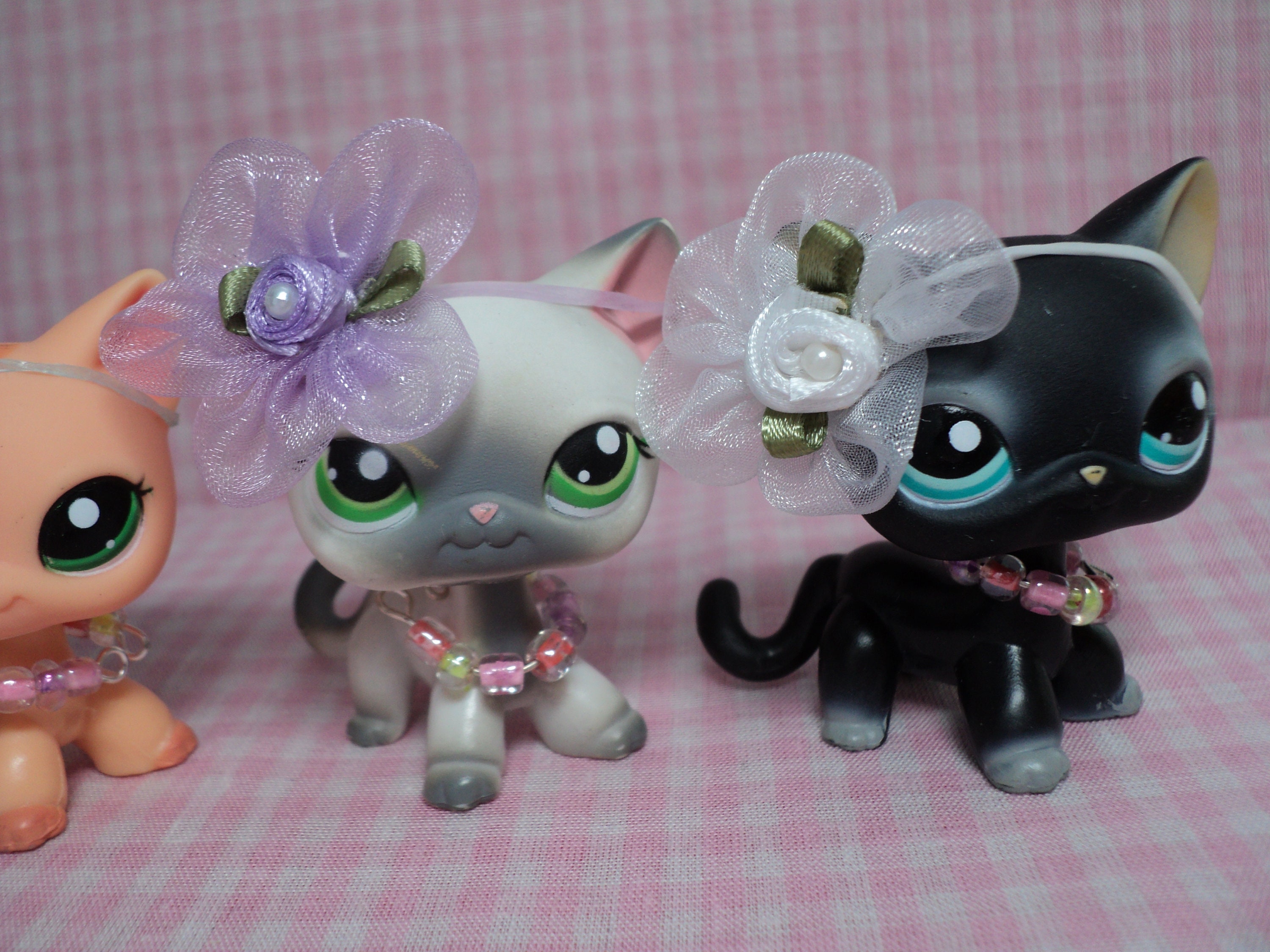 NEW Handmade Littlest Pet Shop LPS 12pc Bows With Pearls/ - Etsy