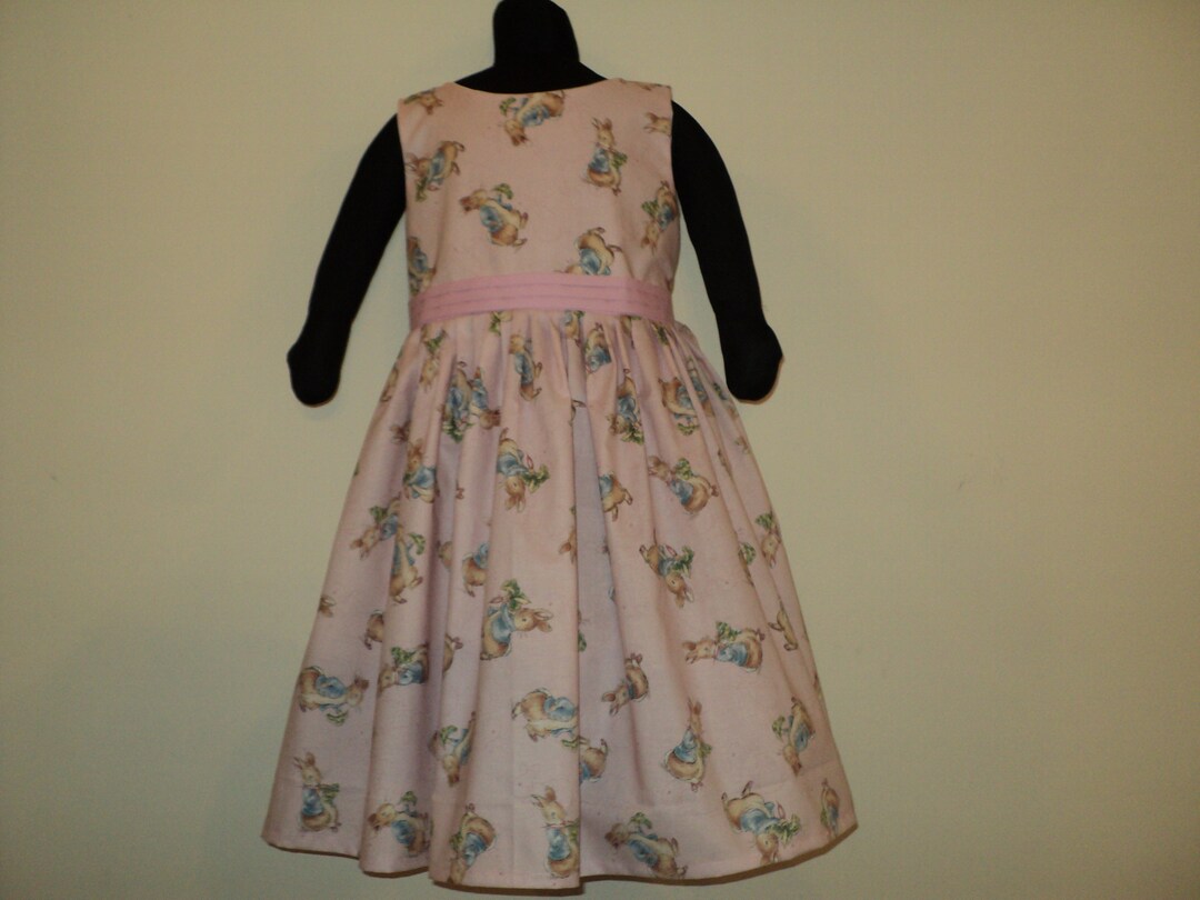 NEW Handmade Cute Peter Rabbit Pink Dress Custom Size - Etsy