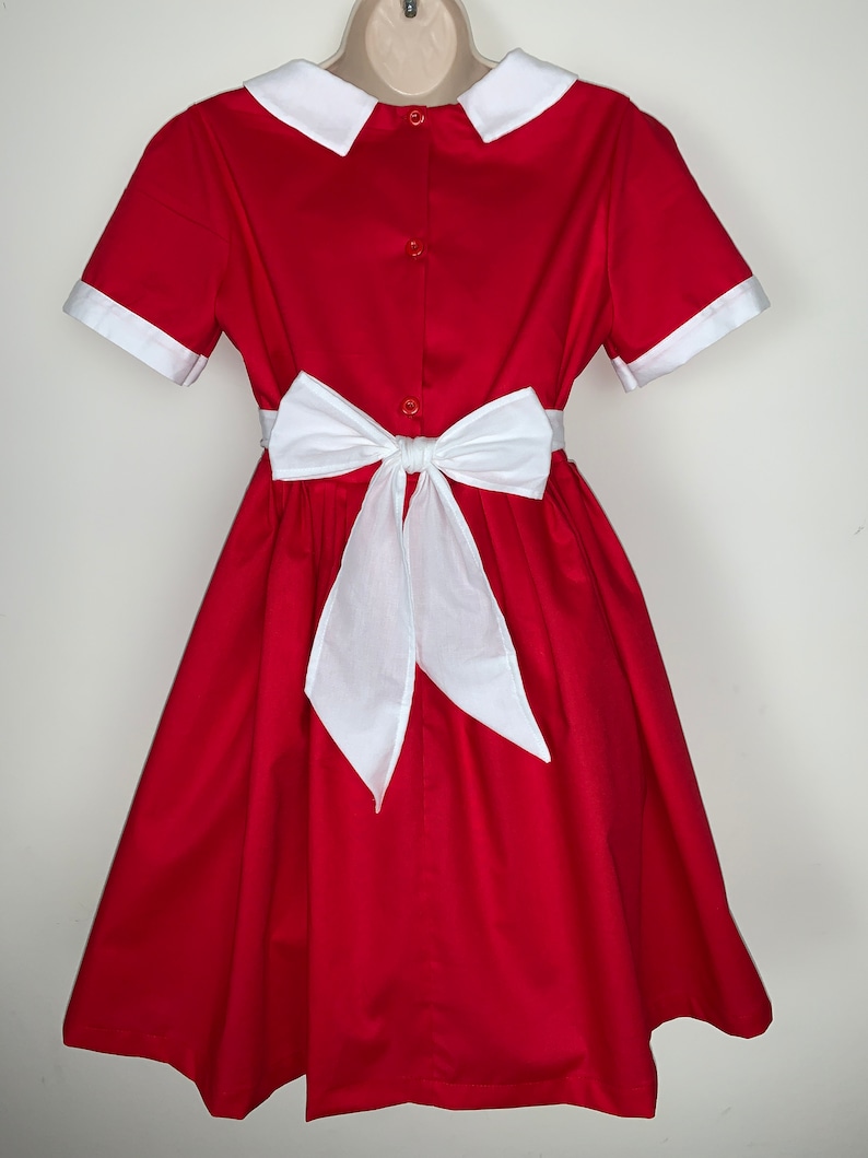 NEW Movie Little Orphan Annie Red Costume Dress 4 Halloween/stage Play ...