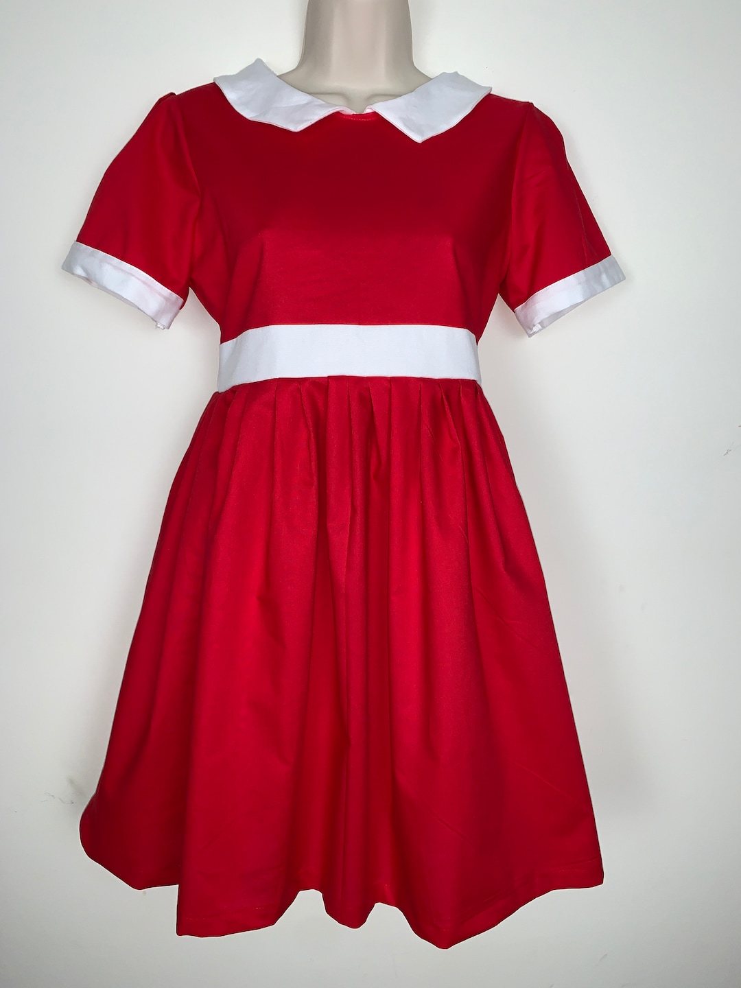 NEW Movie Little Orphan Annie Red Costume Dress 4 Halloween/stage Play ...