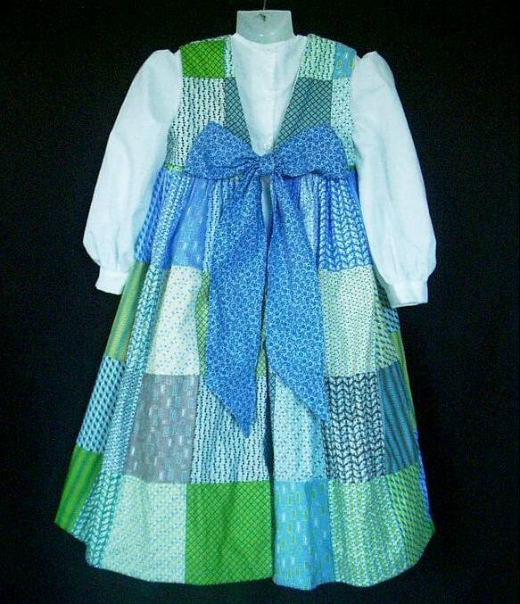NEW Handmade Rare Holly Hobbie Halloween Costume 4PC Set/stage Play ...