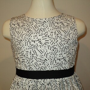 NEW Handmade Cute Musical Notes Recital Dress Custom Size - Etsy