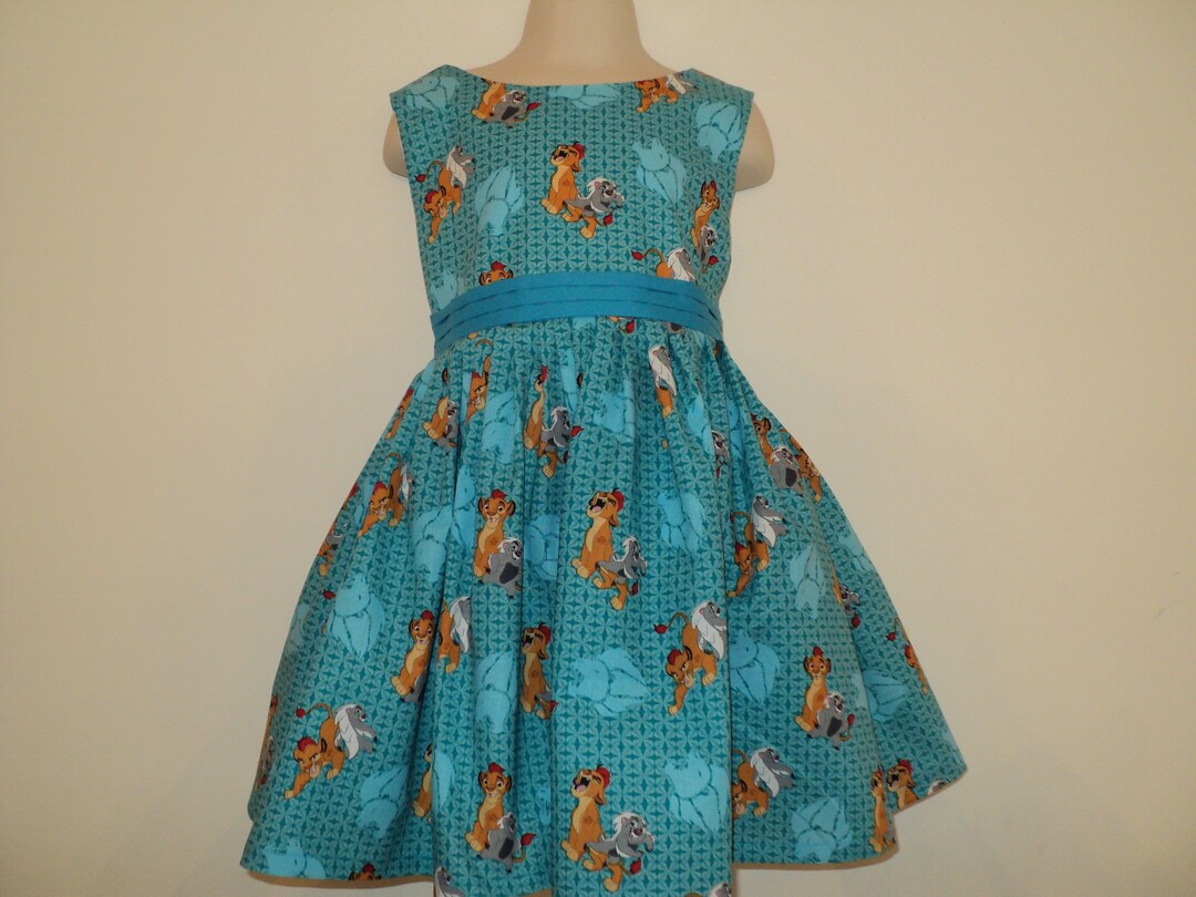 NEW Handmade Disney Lion King Simba Blue Dress Custom Size - Etsy