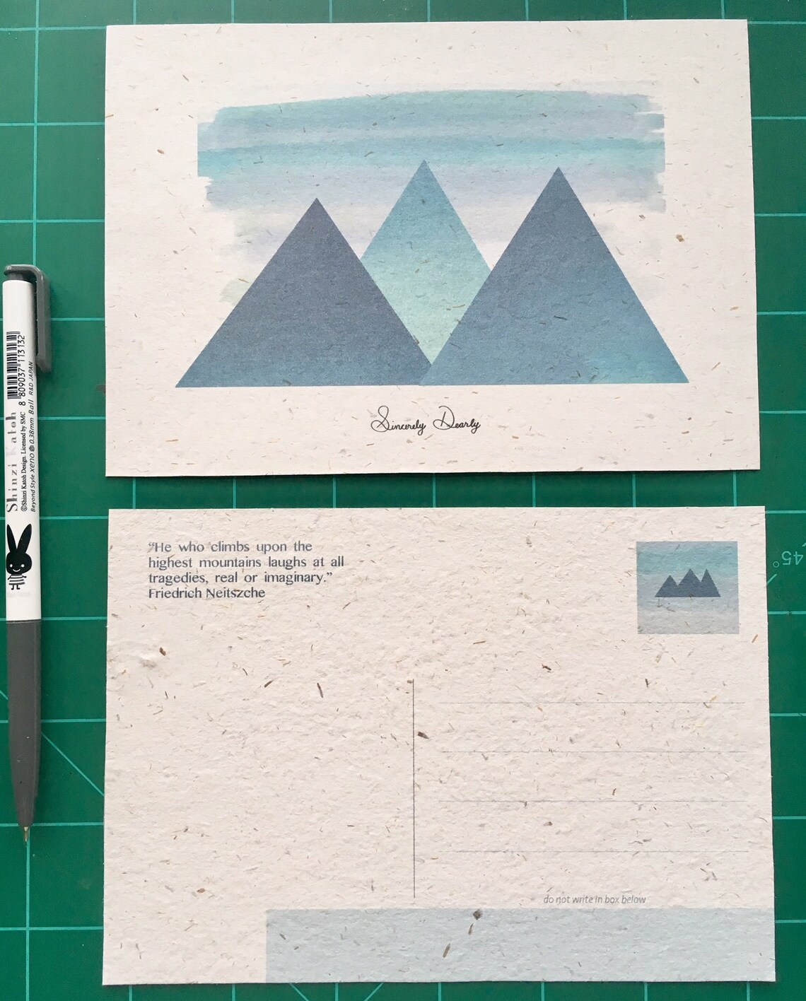 Mountain Stationery / Writing Paper / Letter Writing Kit / Love Your ...