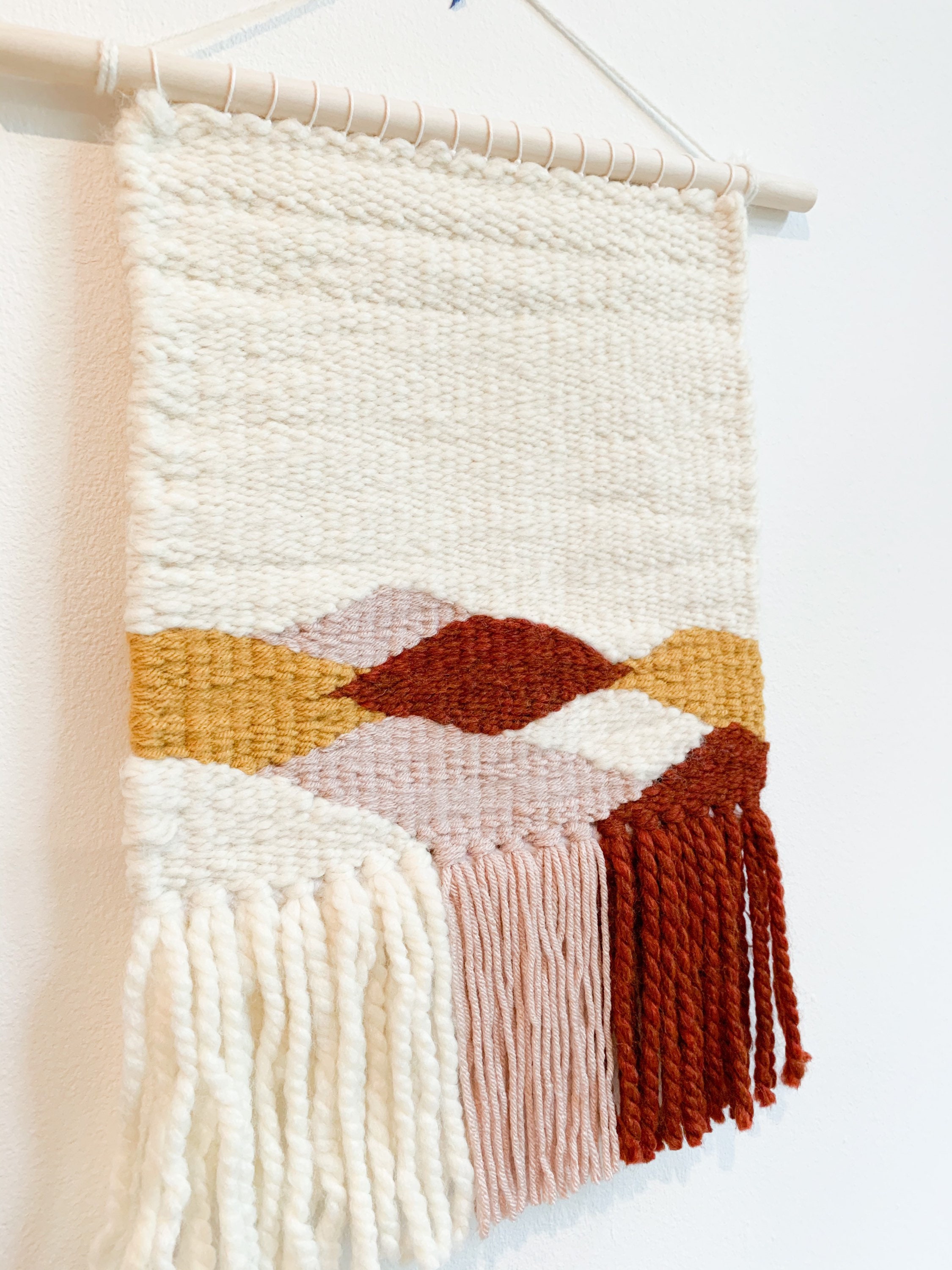 Handmade Woven Wall Hanging, Colorful Tapestry, Wall Decor - Etsy