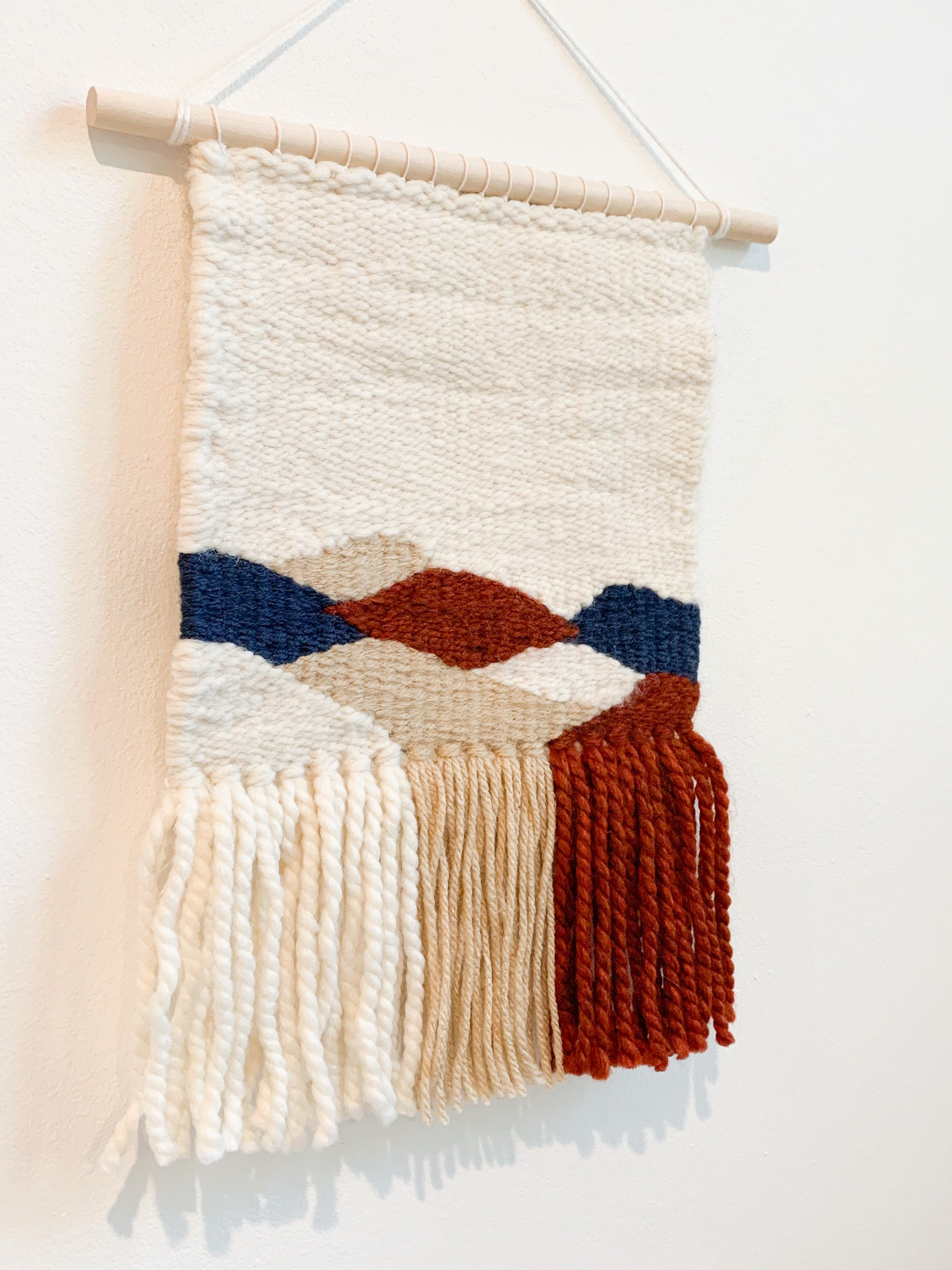 Handmade Woven Wall Hanging, Colorful Tapestry, Wall Decor - Etsy